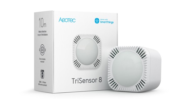 TriSensor 8 Aeotec, Multisenzor 3-in-1, Z-Wave Gen 8